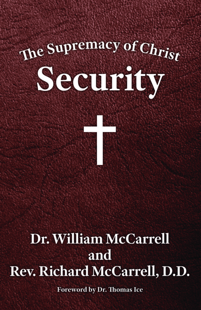 The Supremacy of Christ: Security (PDF, ePub) | Grace Acres Press